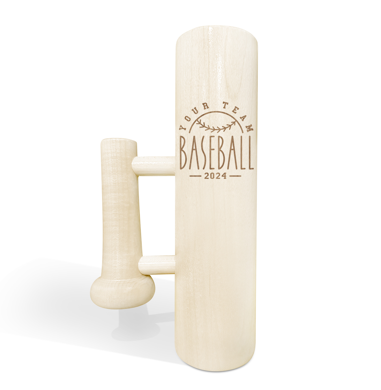 Personalized Baseball Bat Beer Mug with Handle - Team Name and Year ...