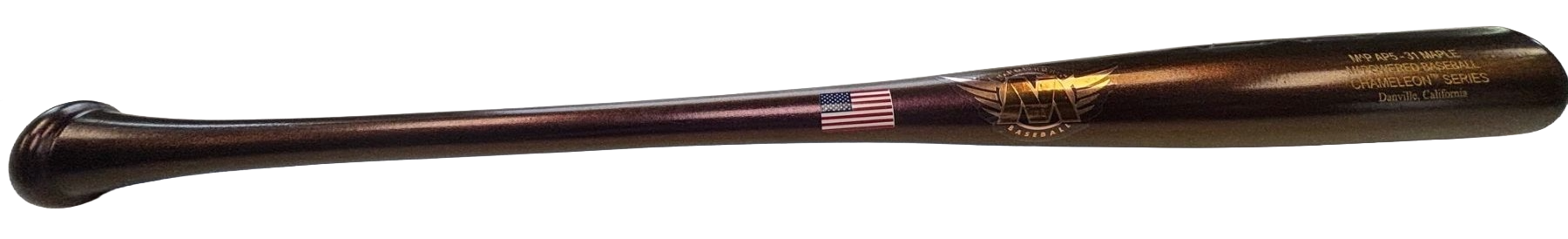 M^Powered AP5 Chameleon Series Wood Baseball Bat | Maple – The Wood Bat ...