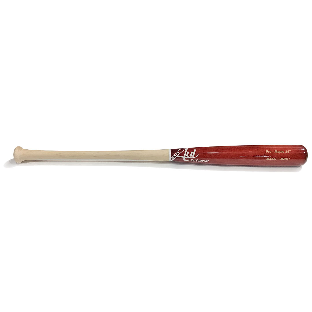 Aul Bat Co. MM21 Wood Baseball Bat | Maple | – The Wood Bat Factory