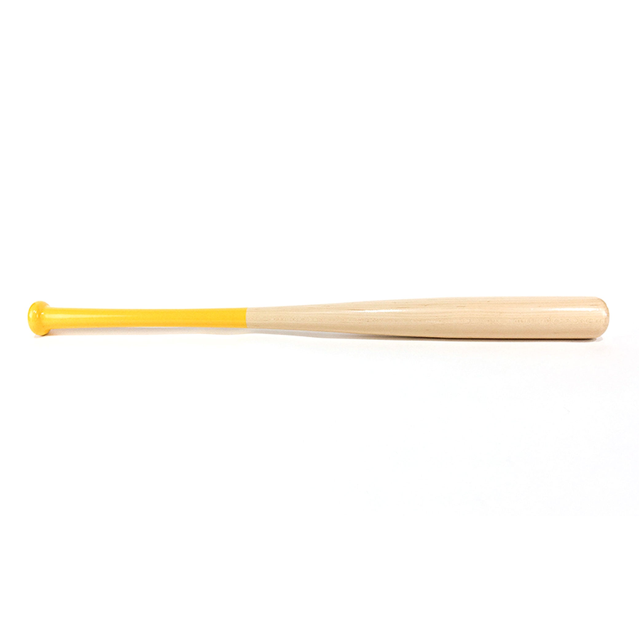 TWBF 34" Trophy Bat Yellow | Natural Clear Coat – The Wood Bat Factory