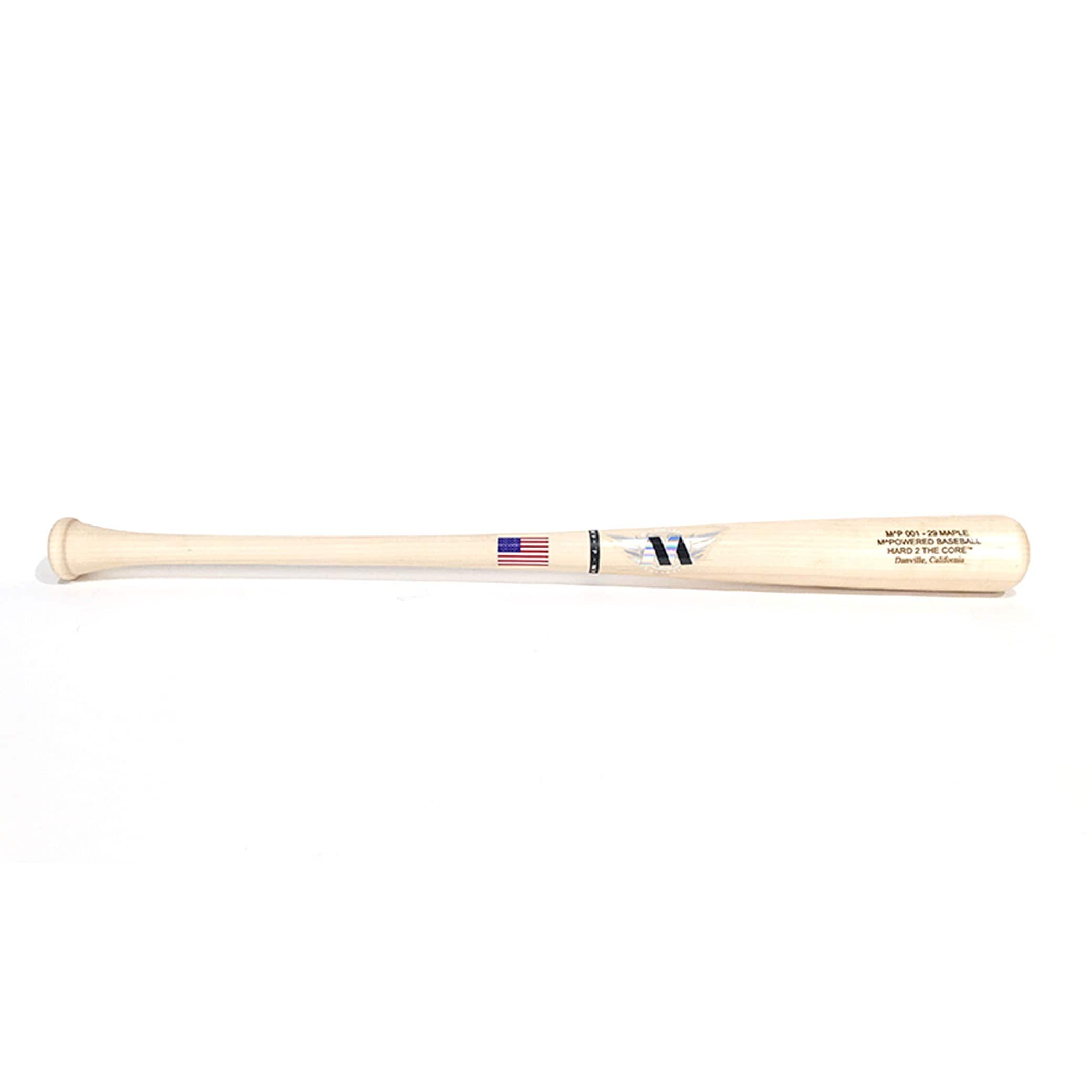 M^Powered M^P 001 H2TC Wood Baseball Bat | Maple | 29" (-5) – The Wood ...