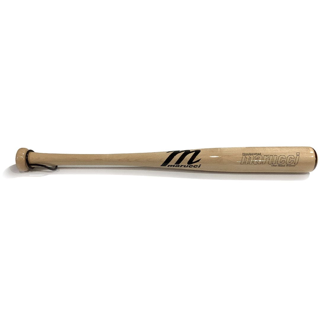 Marucci One-Handed Wood Trainer Bat | Maple | 25" – The Wood Bat Factory