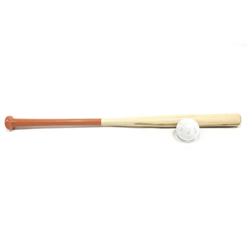 The Big Whiffer Wooden Whiffle Ball Bat Half Natural –, 60% OFF