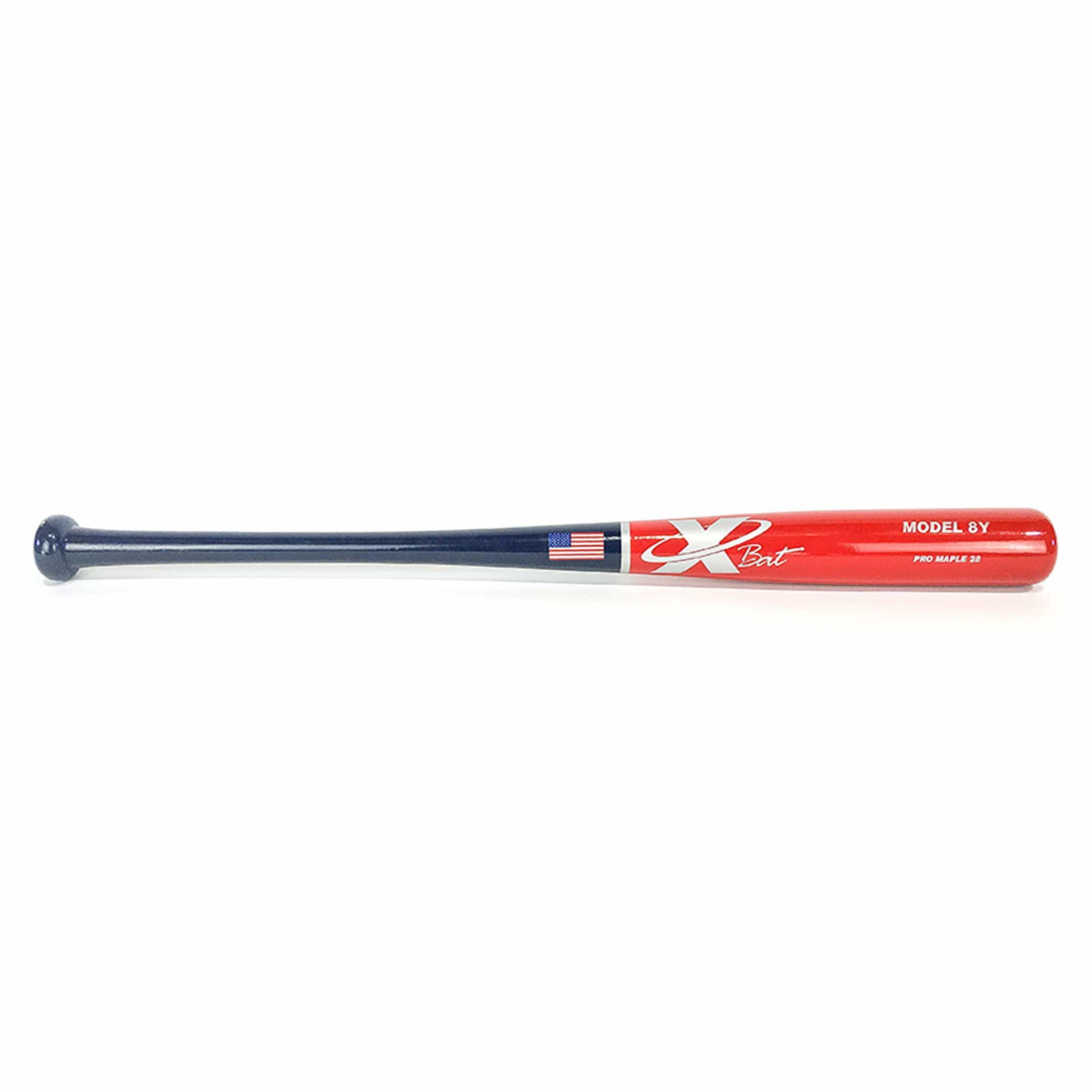 X-Bat Model 8Y Wood Baseball Bat | Maple | 28" (-5) – The Wood Bat Factory